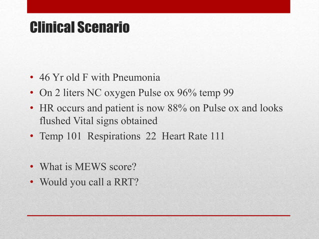 Modified early warning system 362017 | PPTX