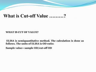 Modified elisa | PPT