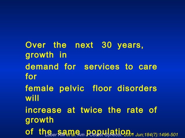 Modified extended anterior vaginal wall repair for cystocele | PPT