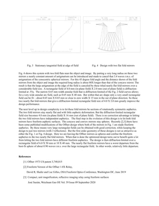 Modified freeform offner, august 11, 2021 | PDF | Physics | Science