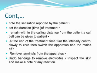 Modified galvanic current | PPTX