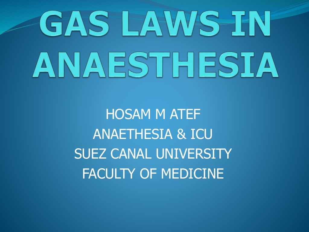 Modified gas laws | PPT