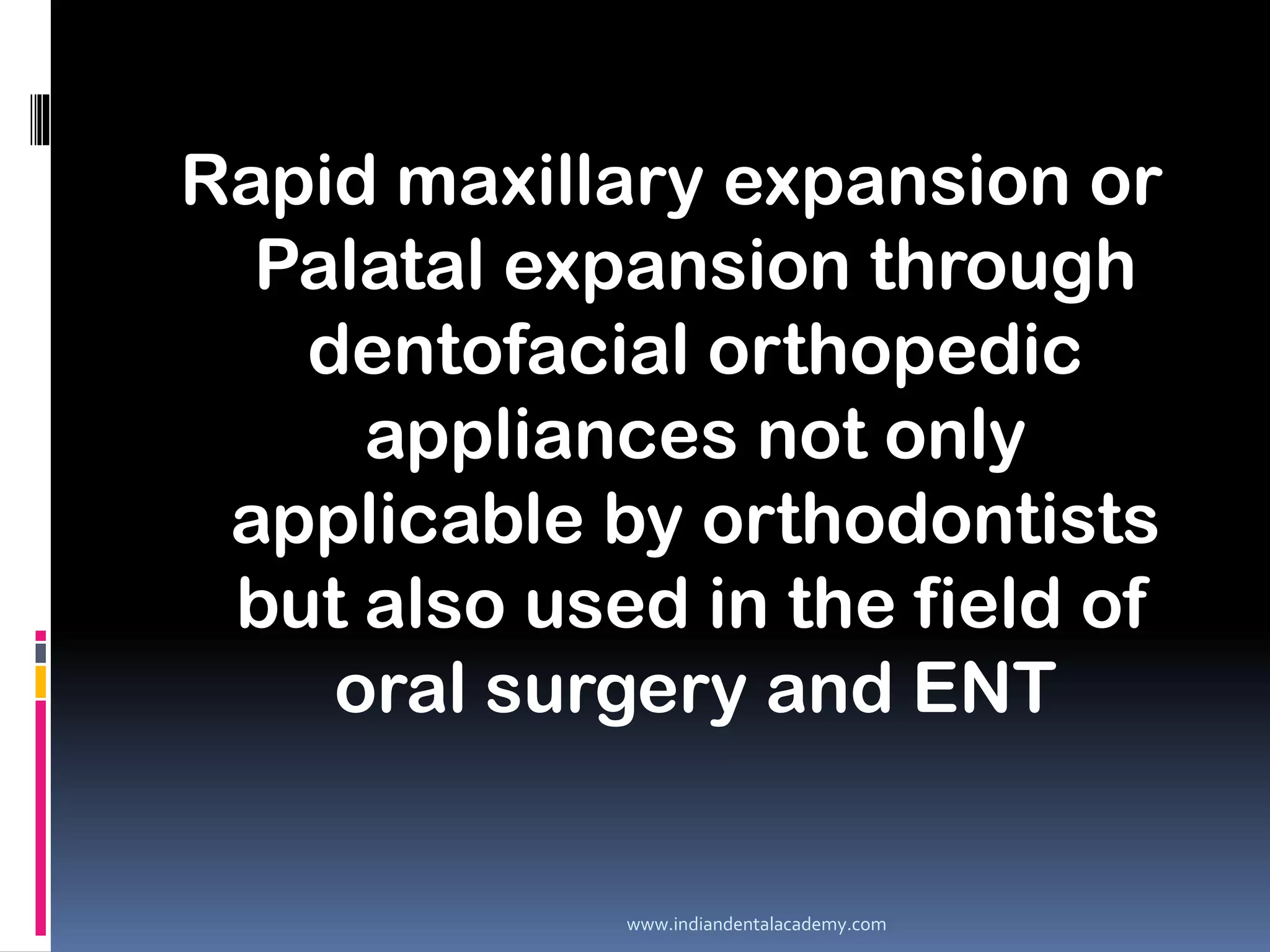 Modified hyrex expander for correction of upper mid line deviation ...