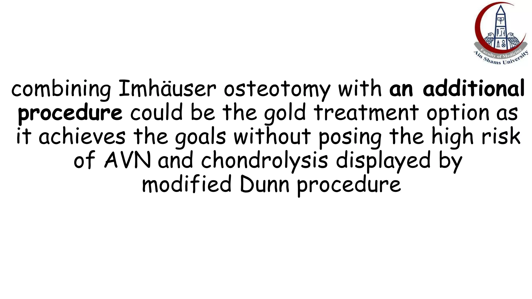 Modified imhauser osteotomy | PPTX