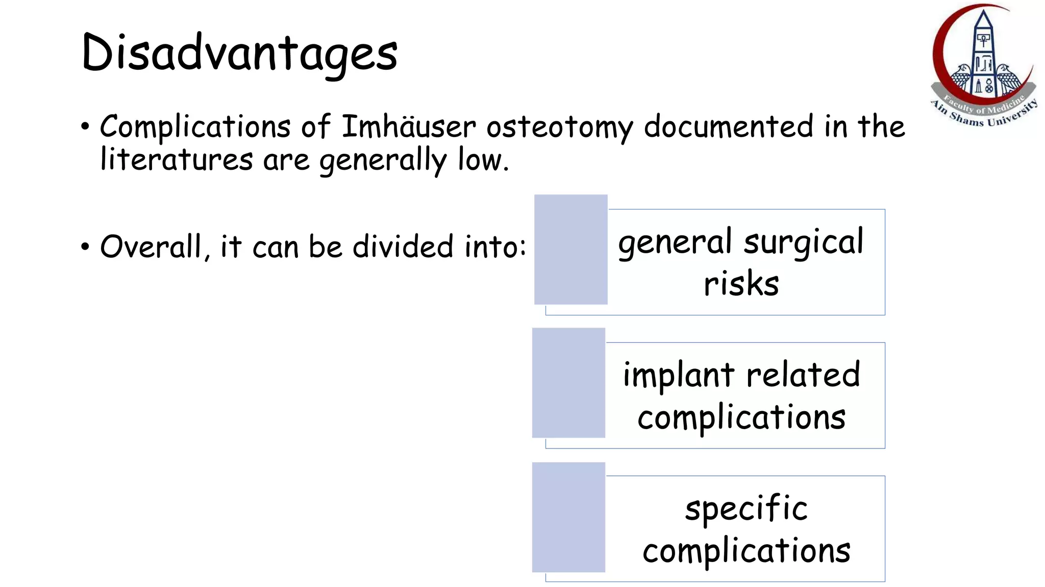 Modified imhauser osteotomy | PPTX