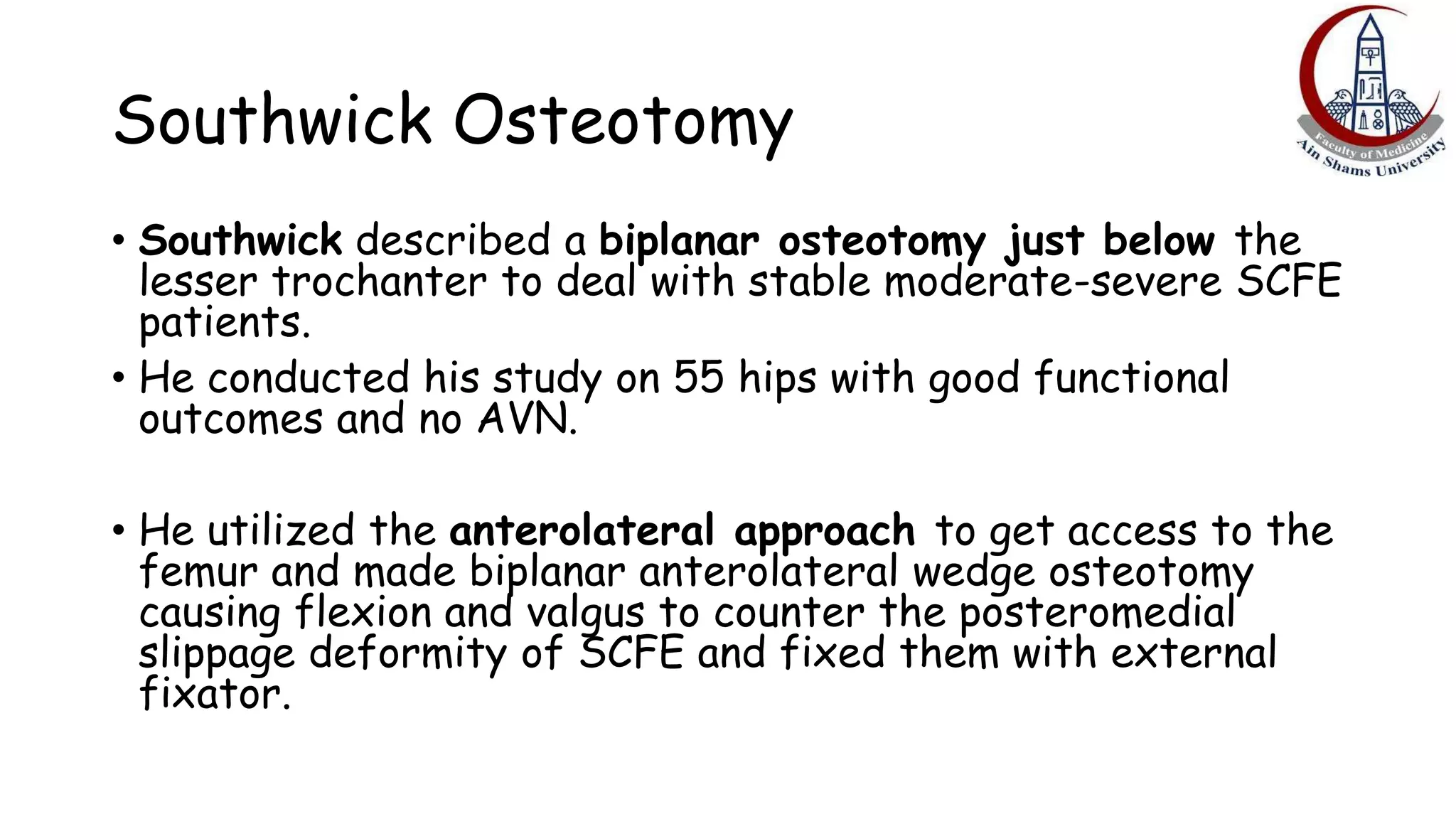 Modified imhauser osteotomy | PPTX