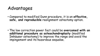 Modified imhauser osteotomy | PPTX