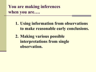 Modified inferring | PPT