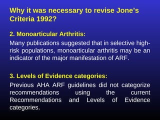 Modified Jones Criteria in the era of Echo | PDF