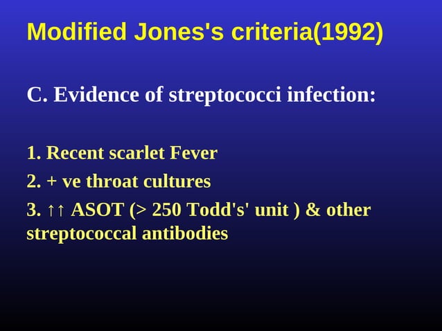 Modified Jones Criteria in the era of Echo | PDF | Heart and ...