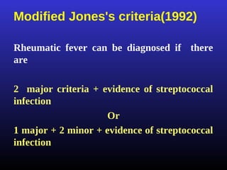 Modified Jones Criteria in the era of Echo | PDF
