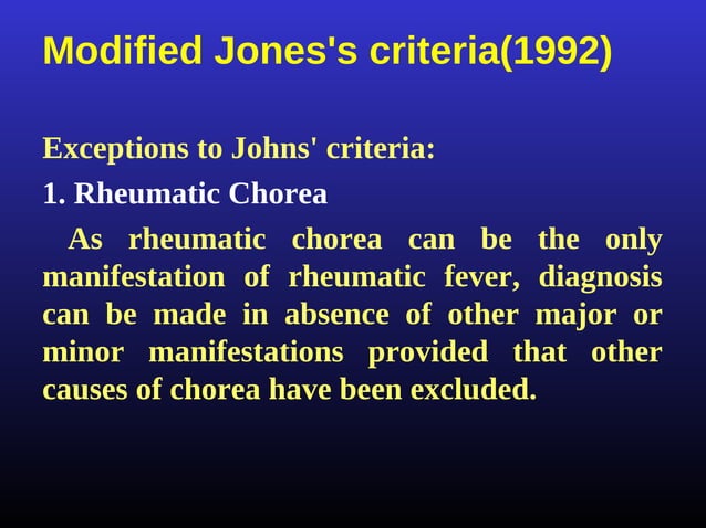 Modified Jones Criteria in the era of Echo | PDF | Heart and ...