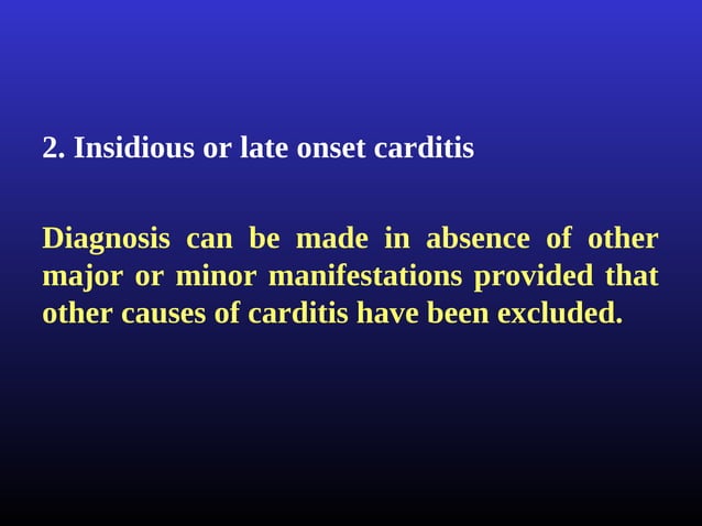 Modified Jones Criteria in the era of Echo | PDF | Heart and ...