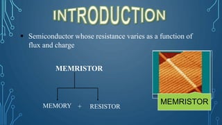 Modified Memristor | PPT