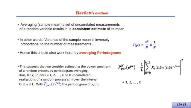 Modified periodogram and bartlett method.omar