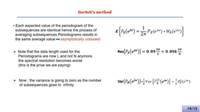 Modified periodogram and bartlett method.omar