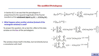 Modified periodogram and bartlett method.omar