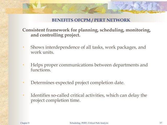 Modified PERT CPM diagram from network.pdf | Computer Software and Applications | Computing