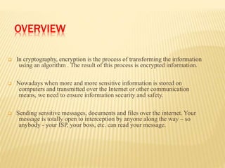 Secure Data Transmission | PPTX