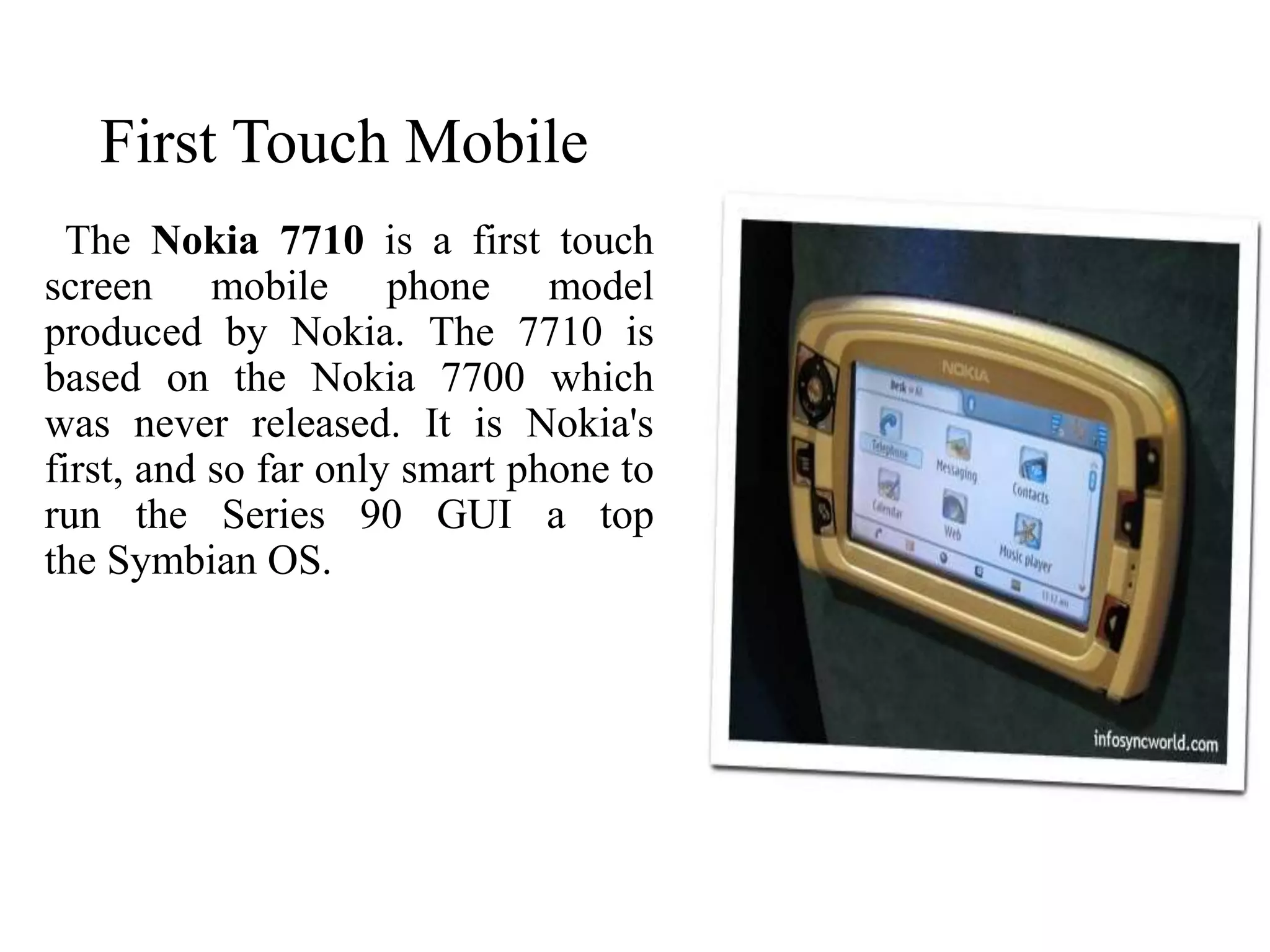 Touch Screen technology | PPTX