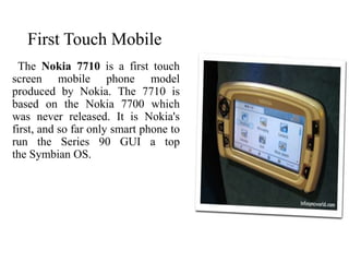 Touch Screen technology | PPT