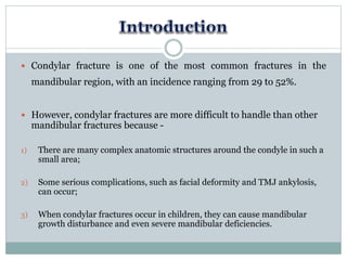 Modified preauricular approach for treating intracapsular condylar ...