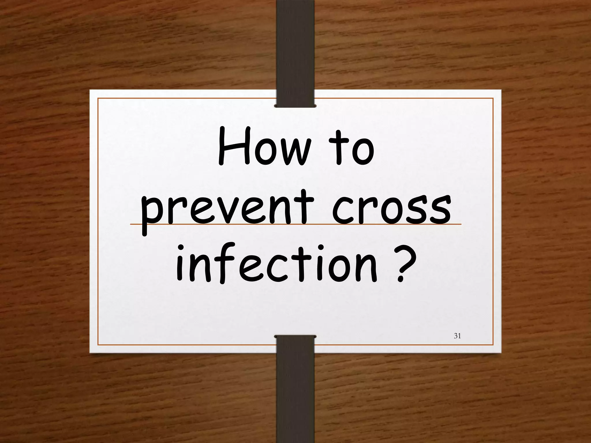Infection Control In Dentistry | PPTX