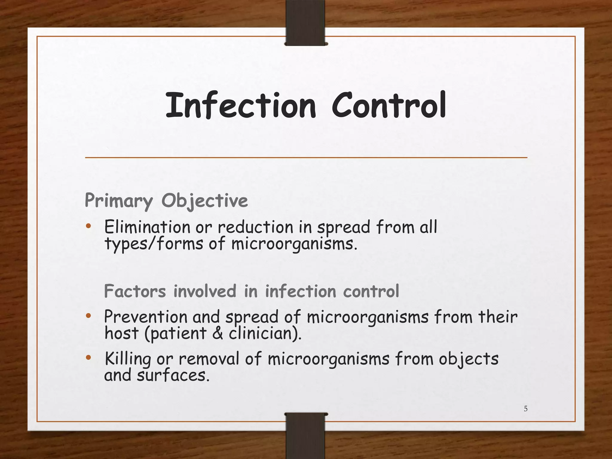 Infection Control In Dentistry | PPTX
