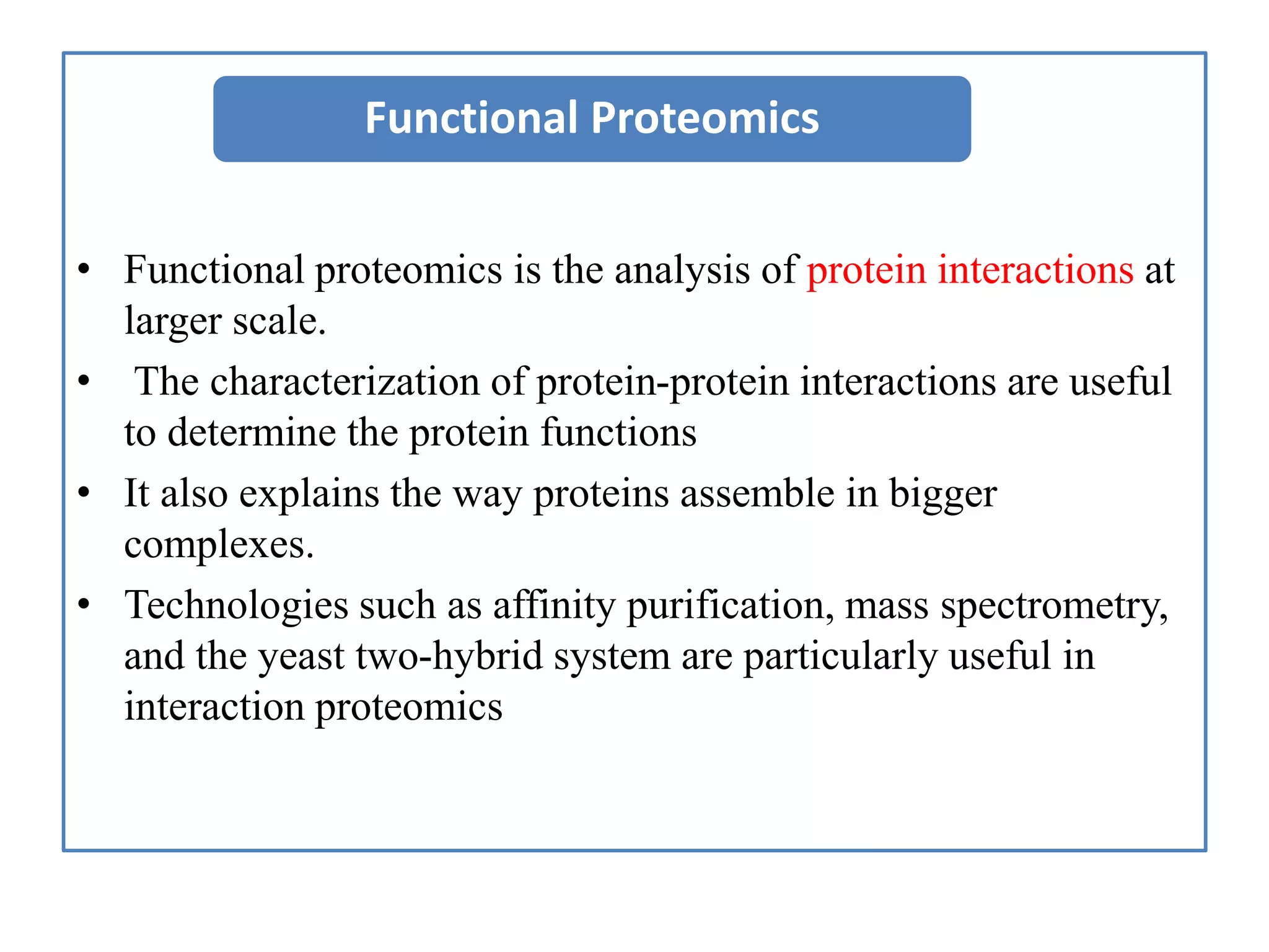 Proteomics and its applications in phytopathology | PPTX