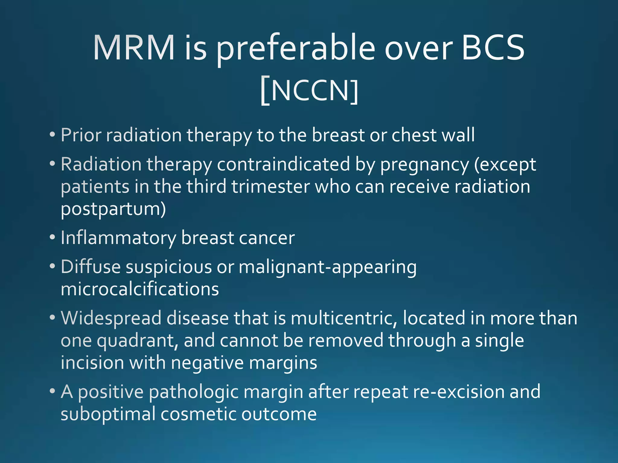 Modified radical mastectomy | PPTX