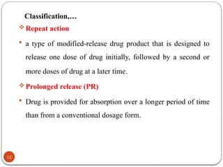 Industrial pharmacy Modified Release Dosage Forms.pptx