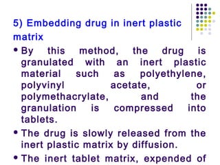 Modified release drug products | PPT