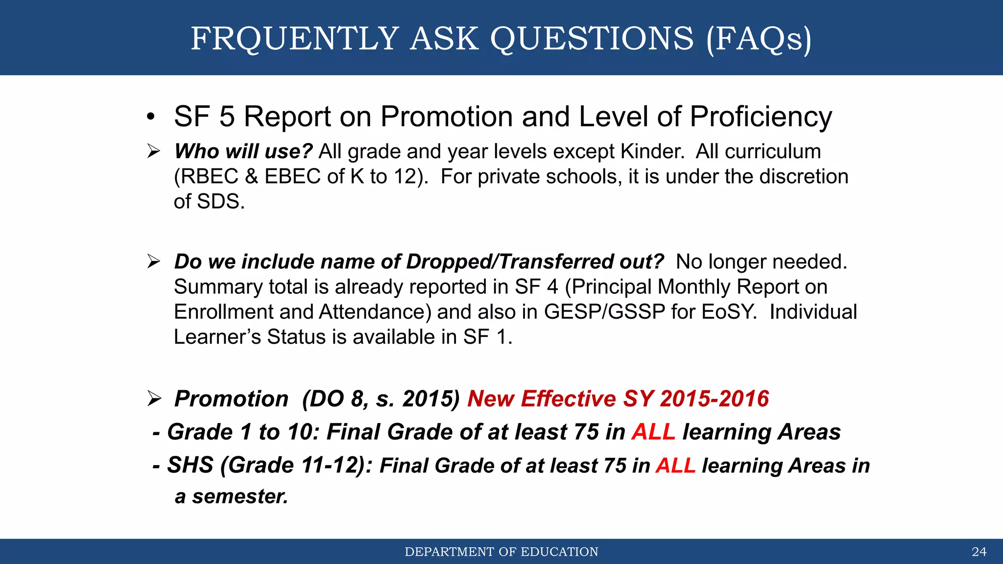 Modified school forms | PPTX