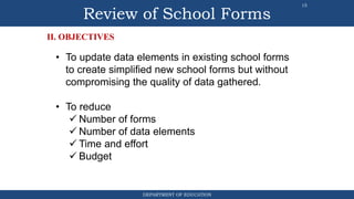 Modified school forms | PPTX
