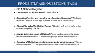 Modified school forms | PPTX