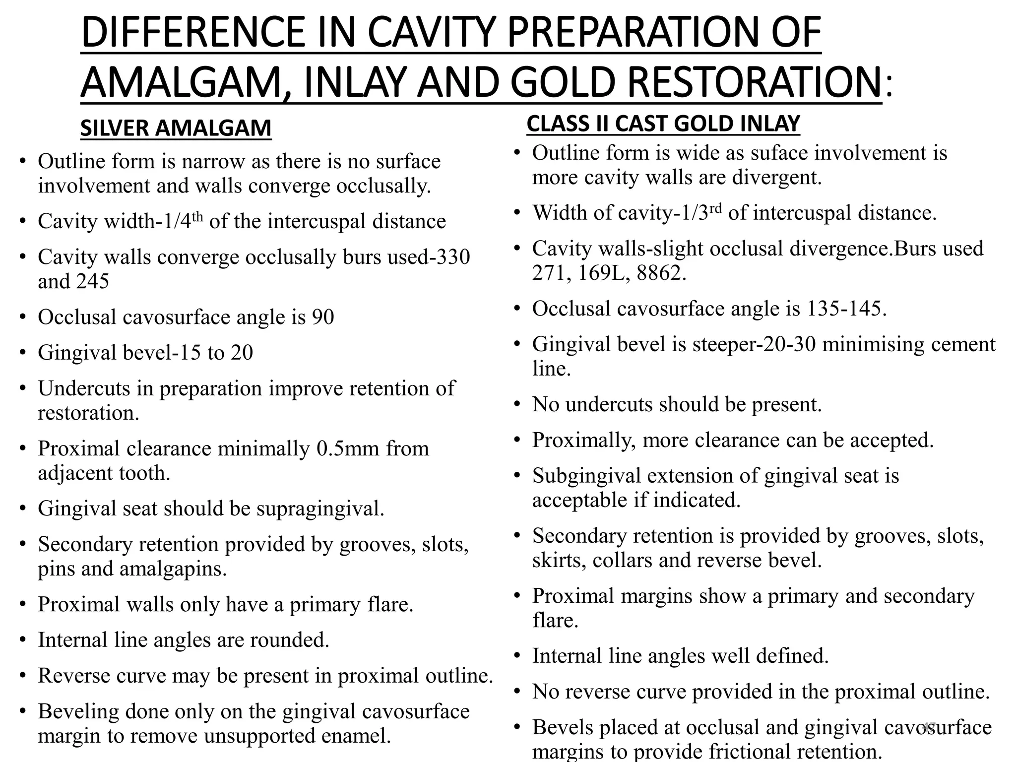 direct filling-gold seminar | PPTX