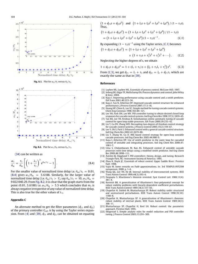 Modified smith predictor based cascade control of unstable time delay processes | PDF