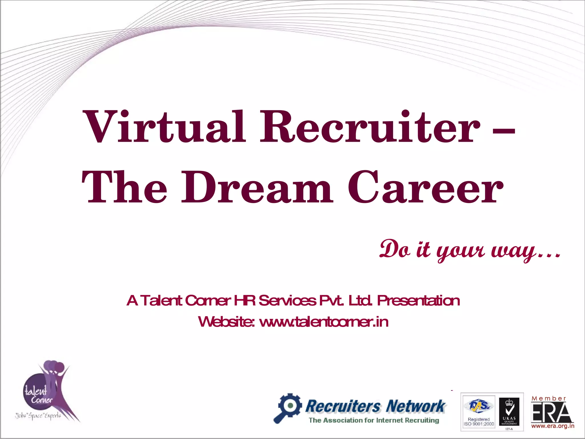 Modified Virtual Recruiter | PPT