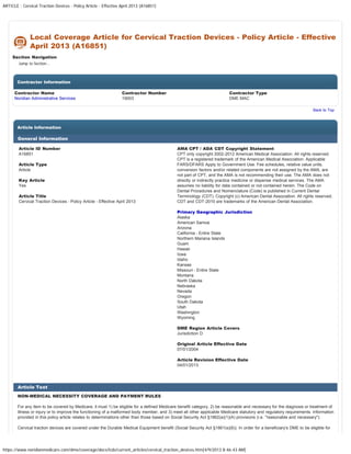 Modifier coding-cervical-traction-djoglobal | PDF | Health Insurance ...