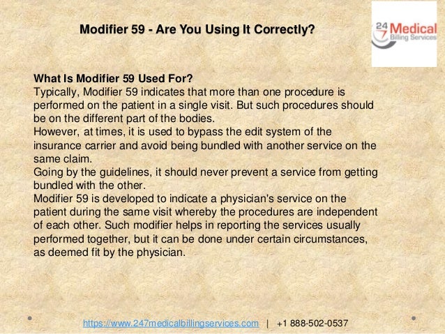 Modifier 59 are you using it correctly | PPTX