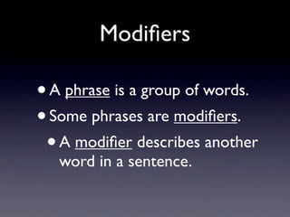 Modifiers | KEY
