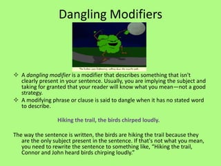 Modifiers | PPTX | Gardening | Home & Garden