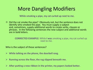 Modifiers | PPTX | Gardening | Home & Garden