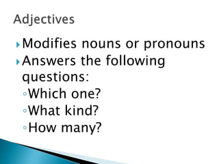 Modifiers | PPT