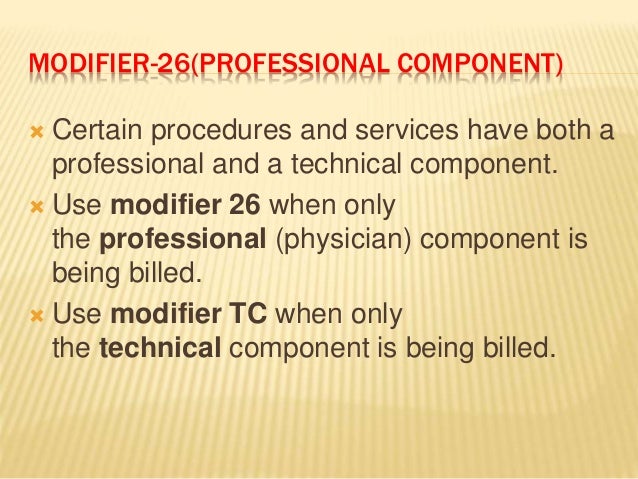 Modifiers-CPT CODING