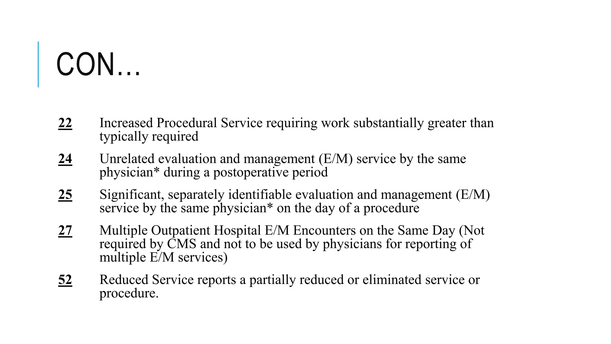 Whar are Modifiers in Medical Billing and their uses | PPTX