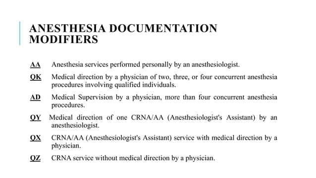 Whar are Modifiers in Medical Billing and their uses | PPTX