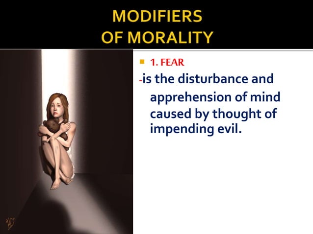 Modifiers of morality | PPTX
