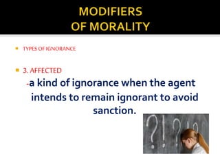 Modifiers of Morality | PPTX