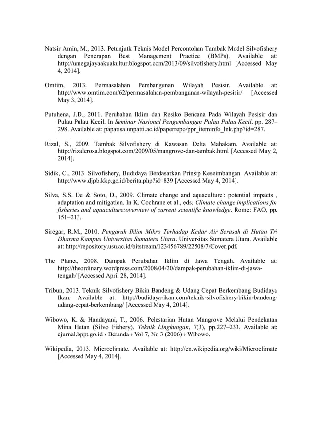 Modifikasi iklim mikro dengan wanamina | PDF